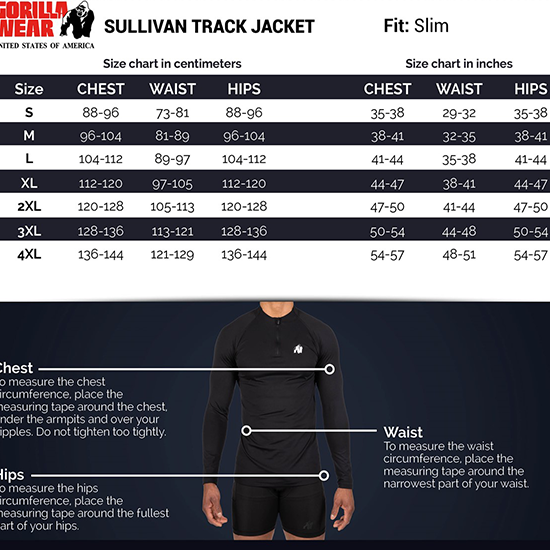 Sullivan Track Jacket - MuscleForce