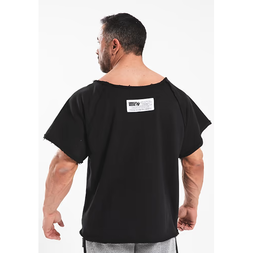 Classic Workout Top – Black/Gold - MuscleForce