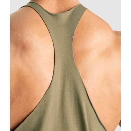 Gasp Original Stringer Washed Green - MuscleForce